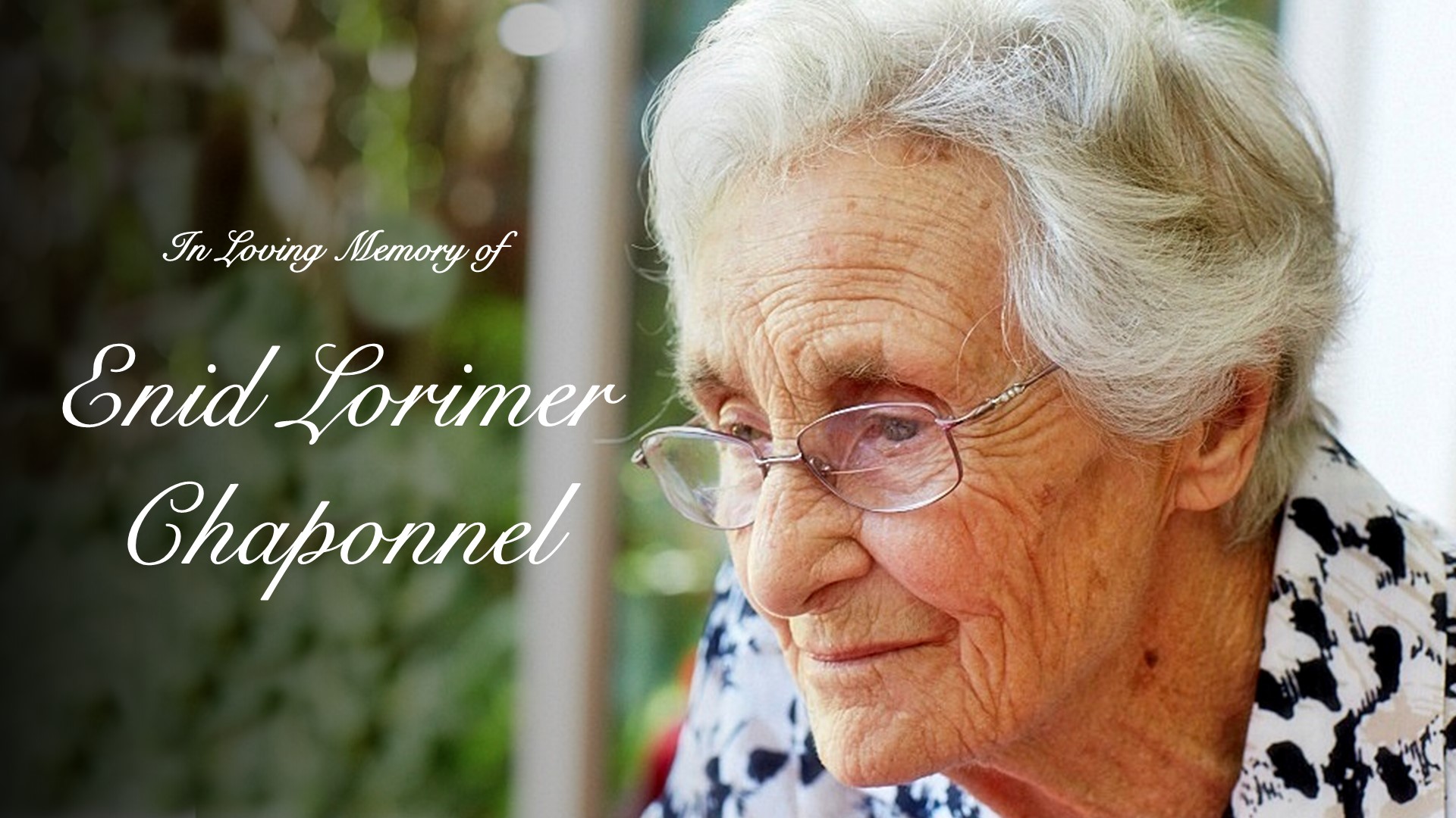 Enid Lorimer Chaponnel | Vivid Stream